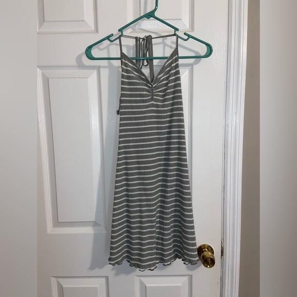 Abercrombie & Fitch | Dresses | Light Green And White Summer Dredd | Poshmark